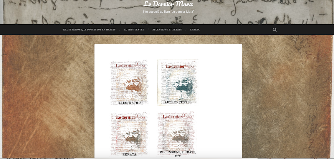 Le dernier Marx (livre) • Information Afrique Kirinapost