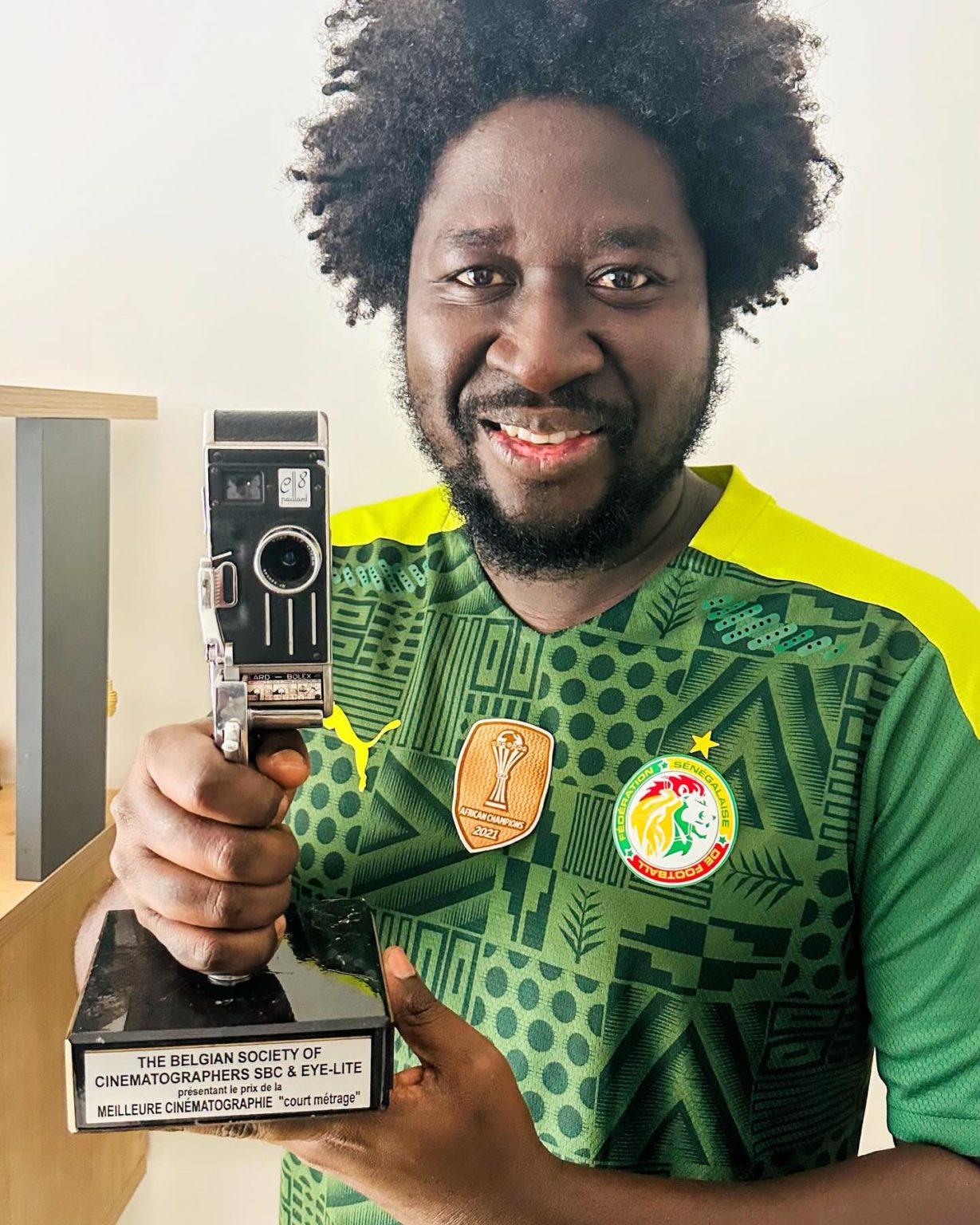 Le chef-opérateur, Amath Niane primé au festival du film de Namur ...